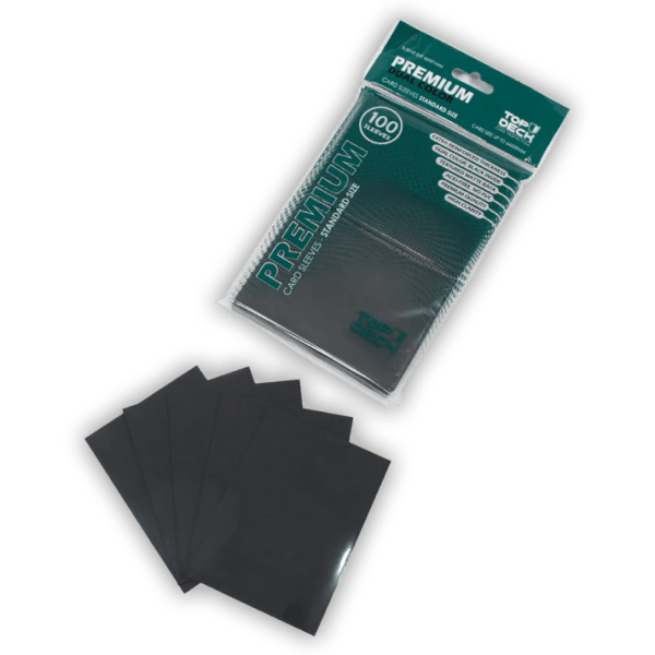 Protectores Premium | TOPDECK Standard 66x91mm color Negro – Dyskeu